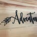 Metal Adventure Arrow Adventure Decor Metal Adventure Sign - Etsy