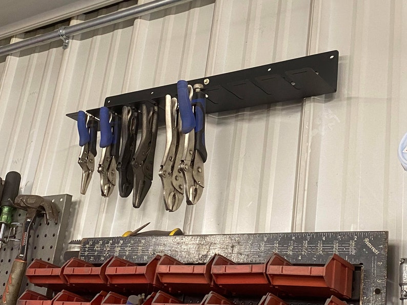 Wall Mounted Vise Grips Storage personalized Vice Grip | Etsy
