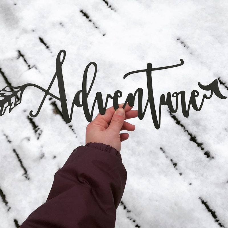 Adventure Sign - Etsy