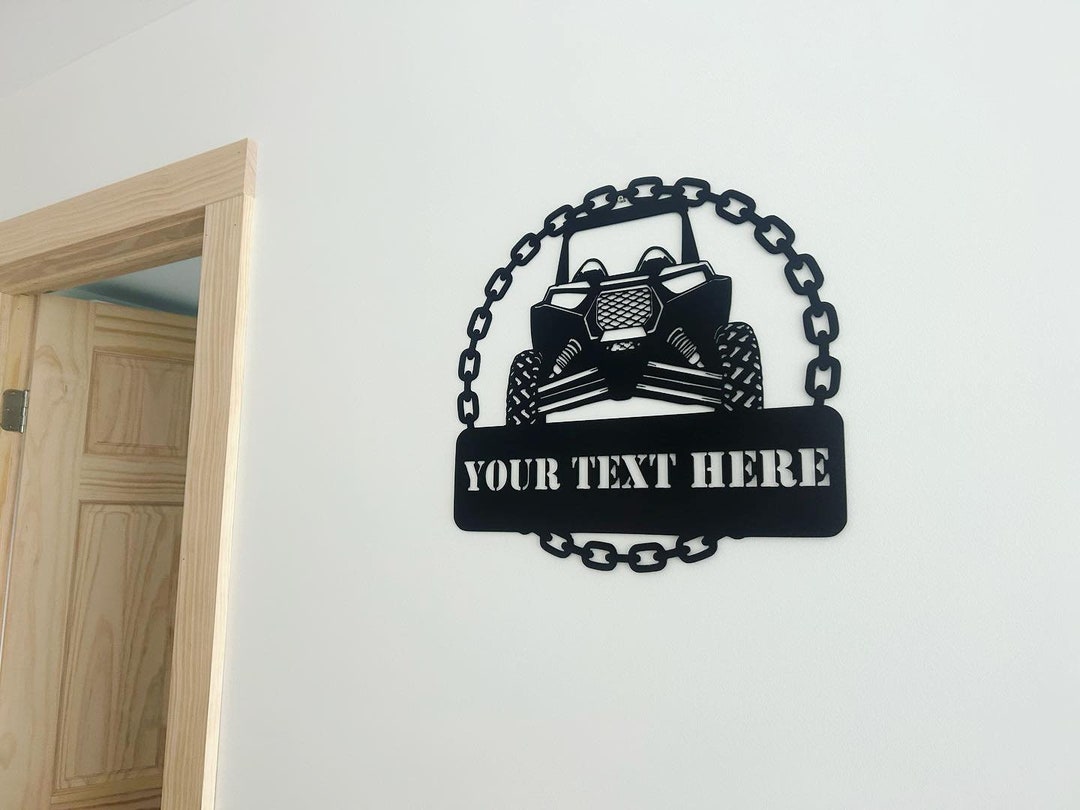 Personalized UTV Side by Side Metal Sign RZR Metal Sign RZR Gift Trail ...