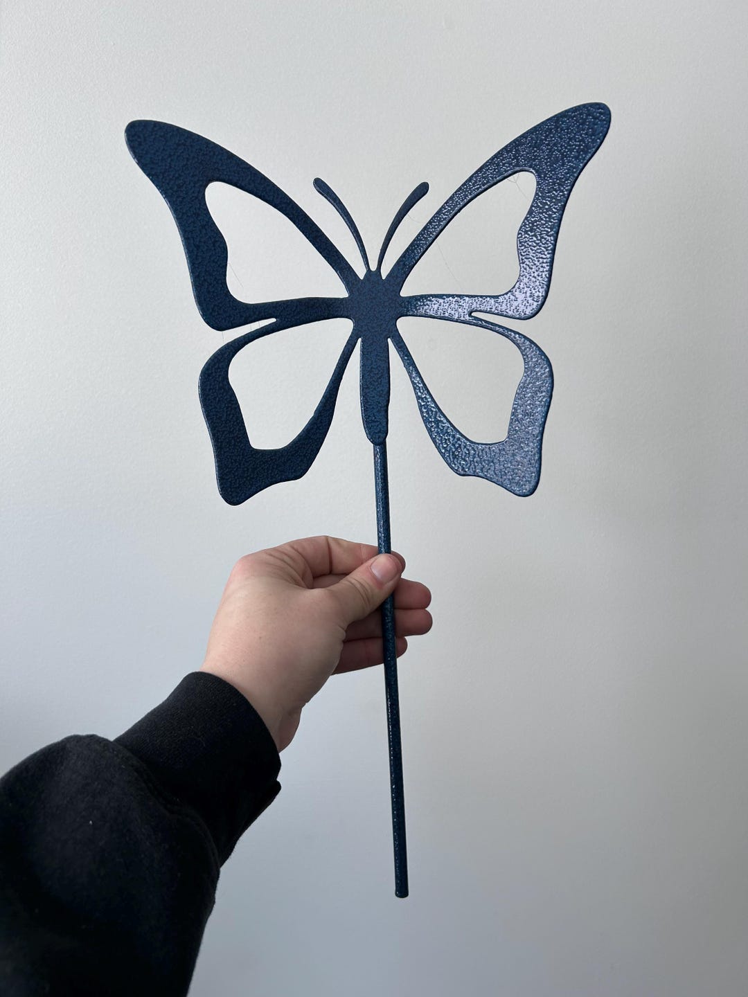 Metal Butterfly Stake - Metal Garden Stake -butterfly Garden ...
