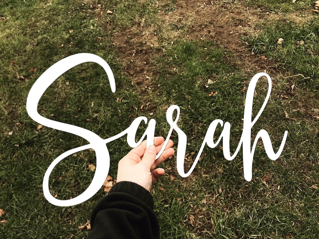 Custom Metal Name - Metal Family Name - Personalized Steel Name - Wall ...