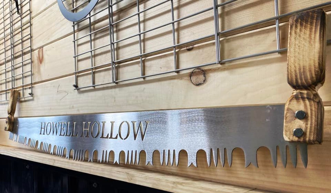 Personalized Cross Cut Saw With Hand Widdled Handles Cross - Etsy