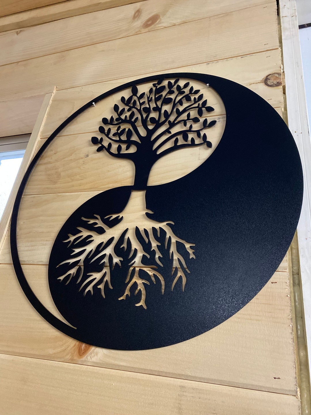 Ying Yang Tree of Life- Metal Tree of Life - Ying Yang - Metal Ying ...