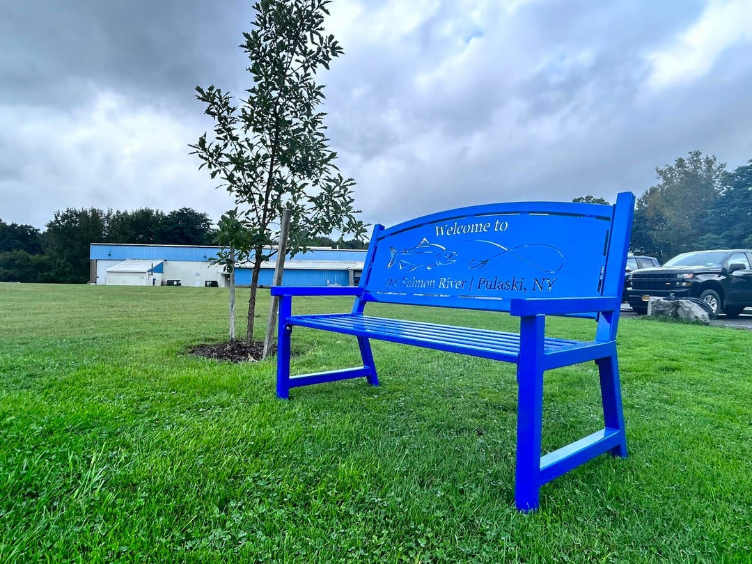 Custom Metal Bench - Memorial Bench - Custom Steel Bench - Heavy Duty ...