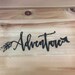 Metal Adventure Arrow - Adventure Decor - Metal Adventure Sign ...