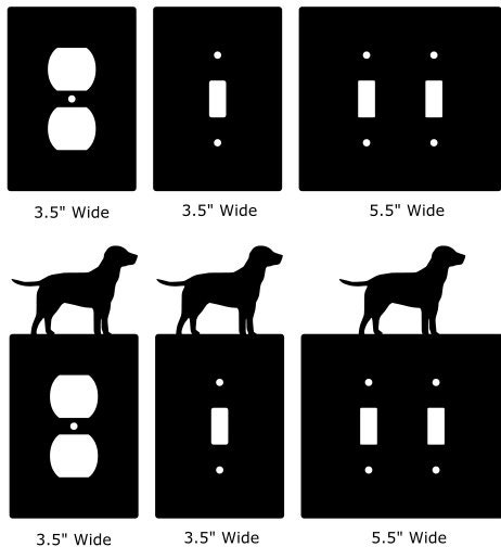 Outlet and Light Switch Cover Template DXF - SVG - Plasma Cutting File ...