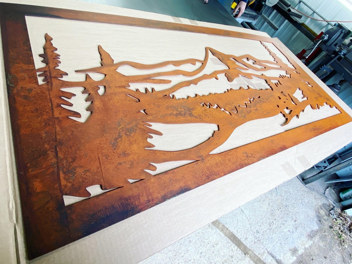 Metal Panel Inserts Decorative Steel Panel Inserts Metal - Etsy