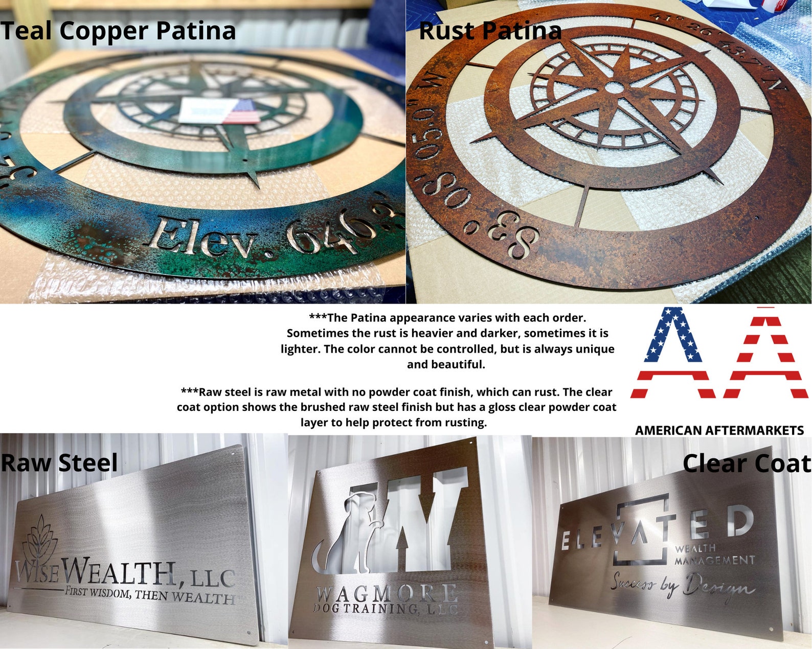 Personalized Nature Metal Sign Wildlife Decor Outdoor Metal - Etsy