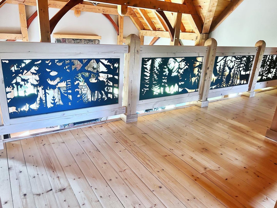 Metal Panel Inserts - Decorative Steel Panel Inserts - Metal Privacy ...