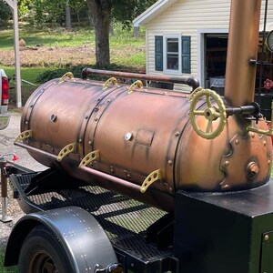 Custom Made Smoker Hinges - U.S.A Made Smoker Hinges - BBQ Smoker ...