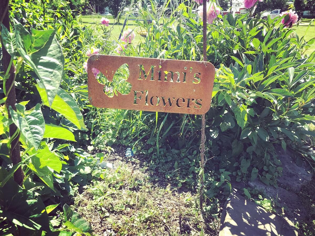 Personalized Garden Sign Personalized Metal Garden Decor - Etsy