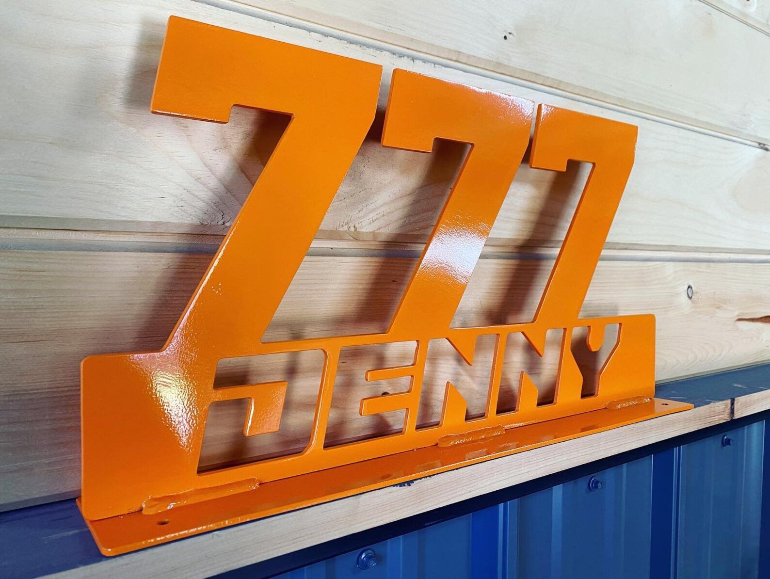 Custom Demolition Derby Car Sign – Powder Coated Steel Roof Mount Sign ...