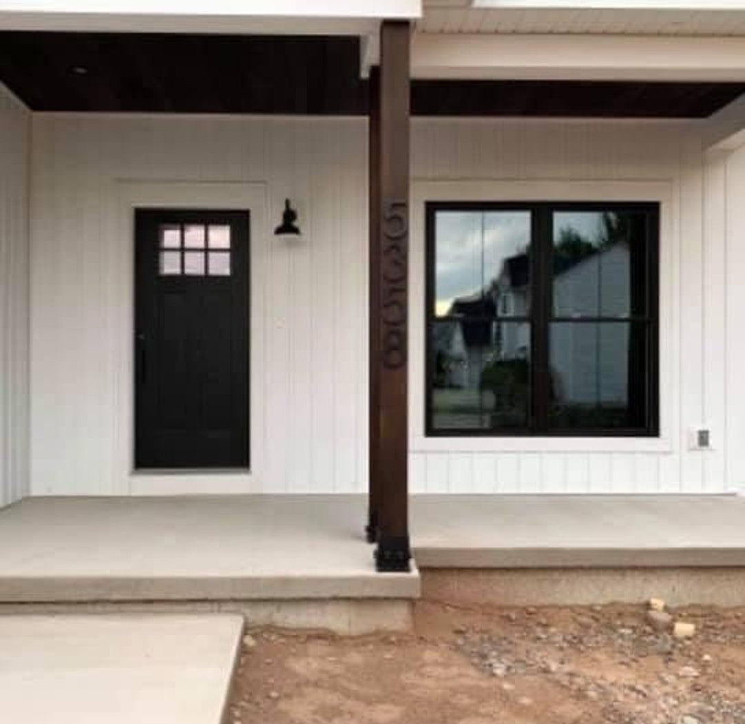 Custom Metal Address Numbers Metal House Numbers Steel - Etsy
