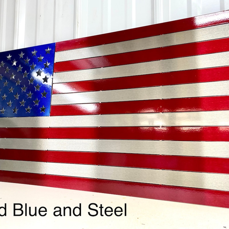 Metal American Flag - Etsy
