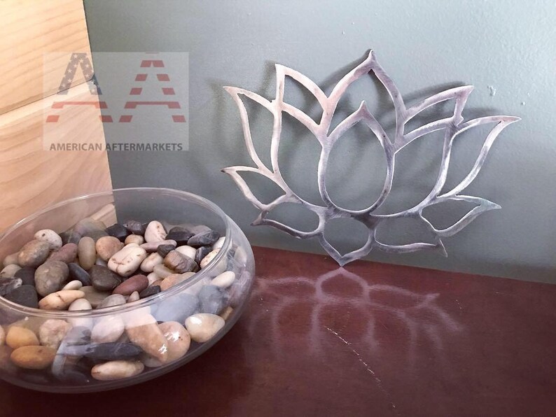 Metal Lotus Lotus Wall Decor Metal Lotus Flower Wall | Etsy