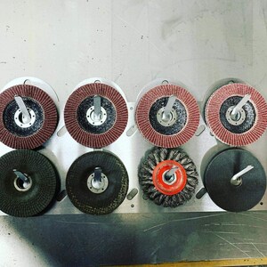 Grinder Disc Holder - Metal Grinder Disc Holder - Tool Organization ...