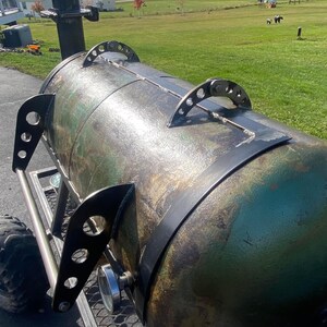 Custom Steel BBQ Smoker Handle - Firebox Handle -smoker Door Handle ...