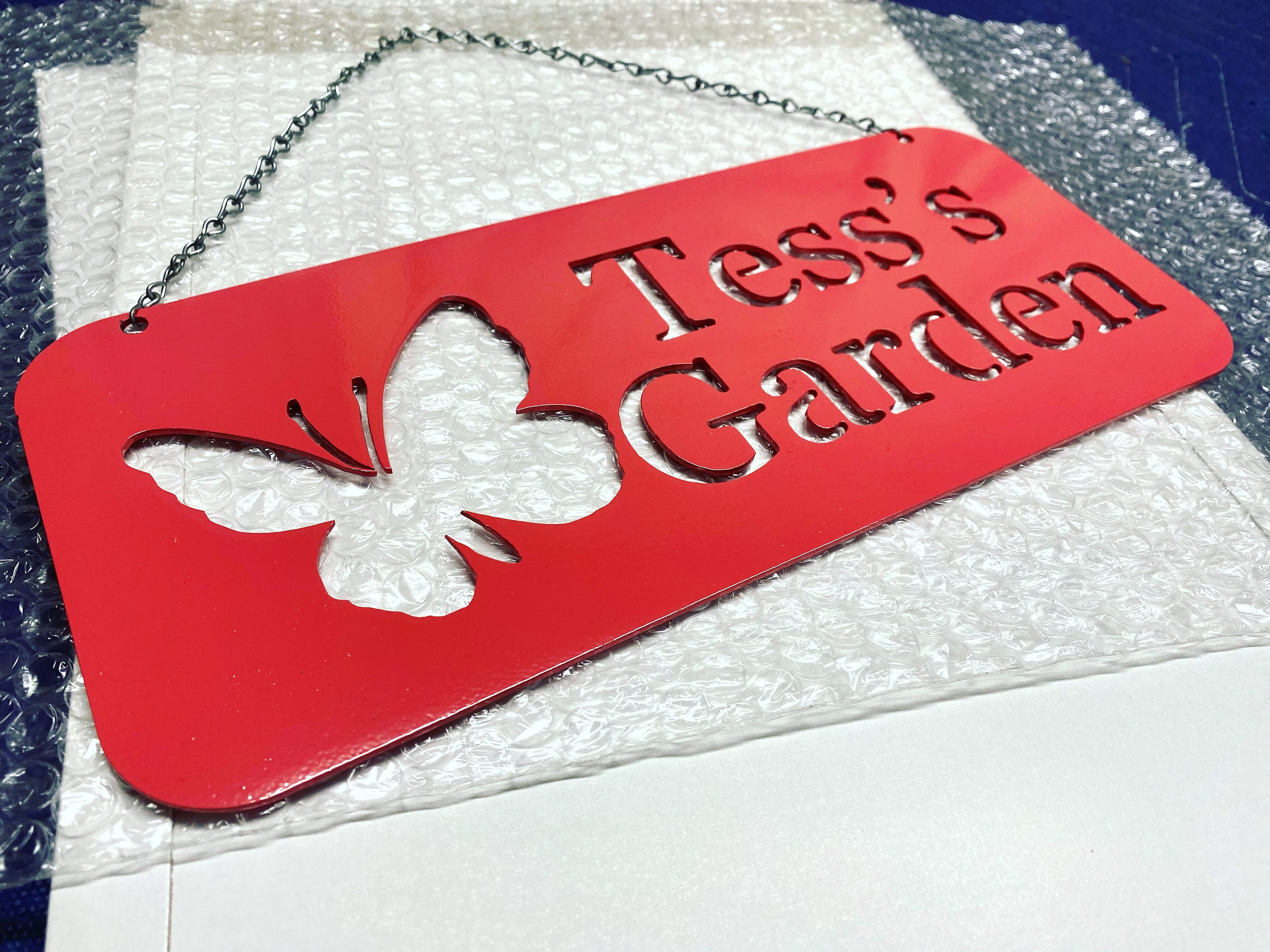 Personalized Garden Sign Personalized Metal Garden Decor - Etsy