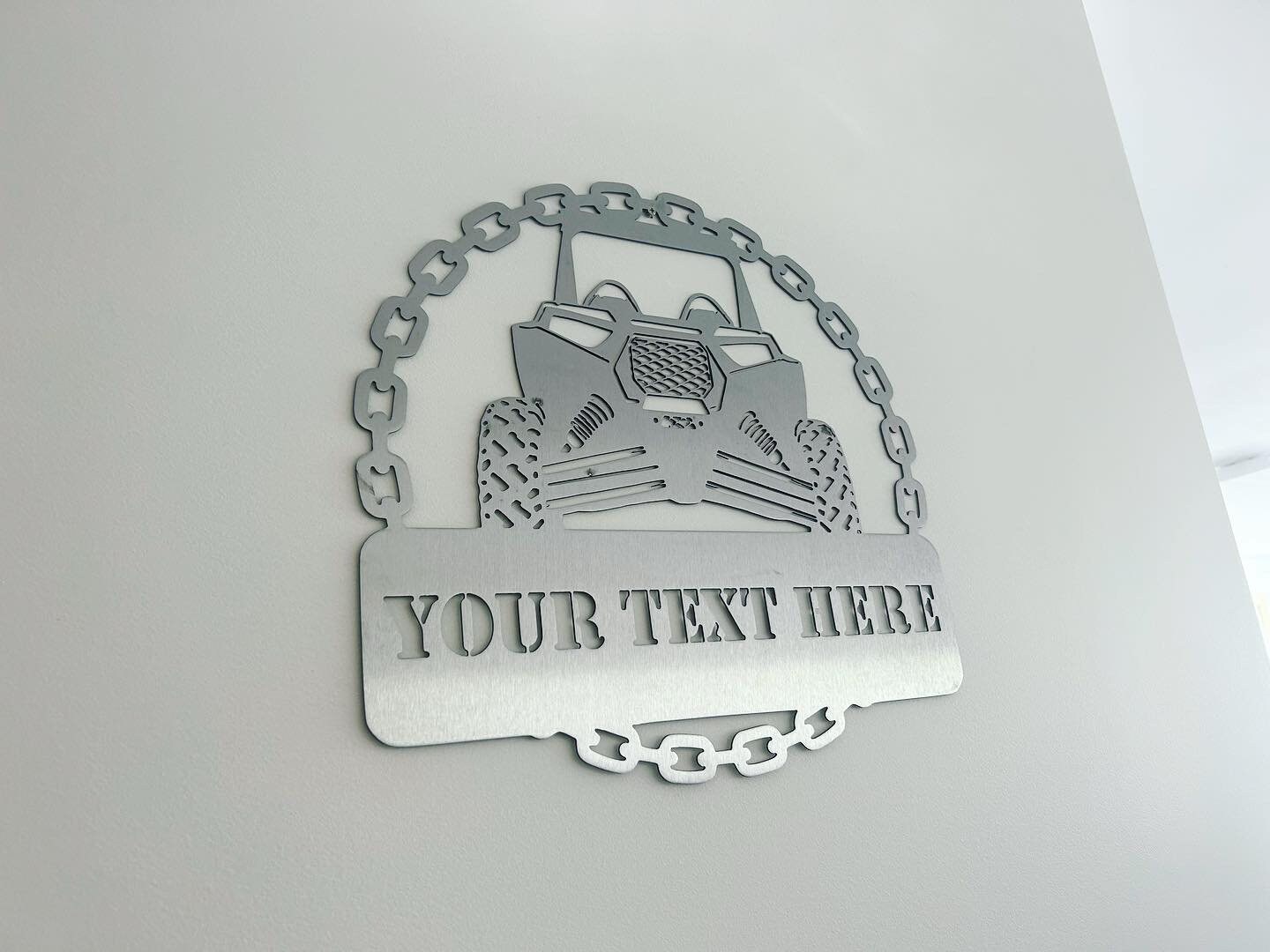 Personalized UTV Side by Side Metal Sign - RZR Metal Sign - RZR Gift ...