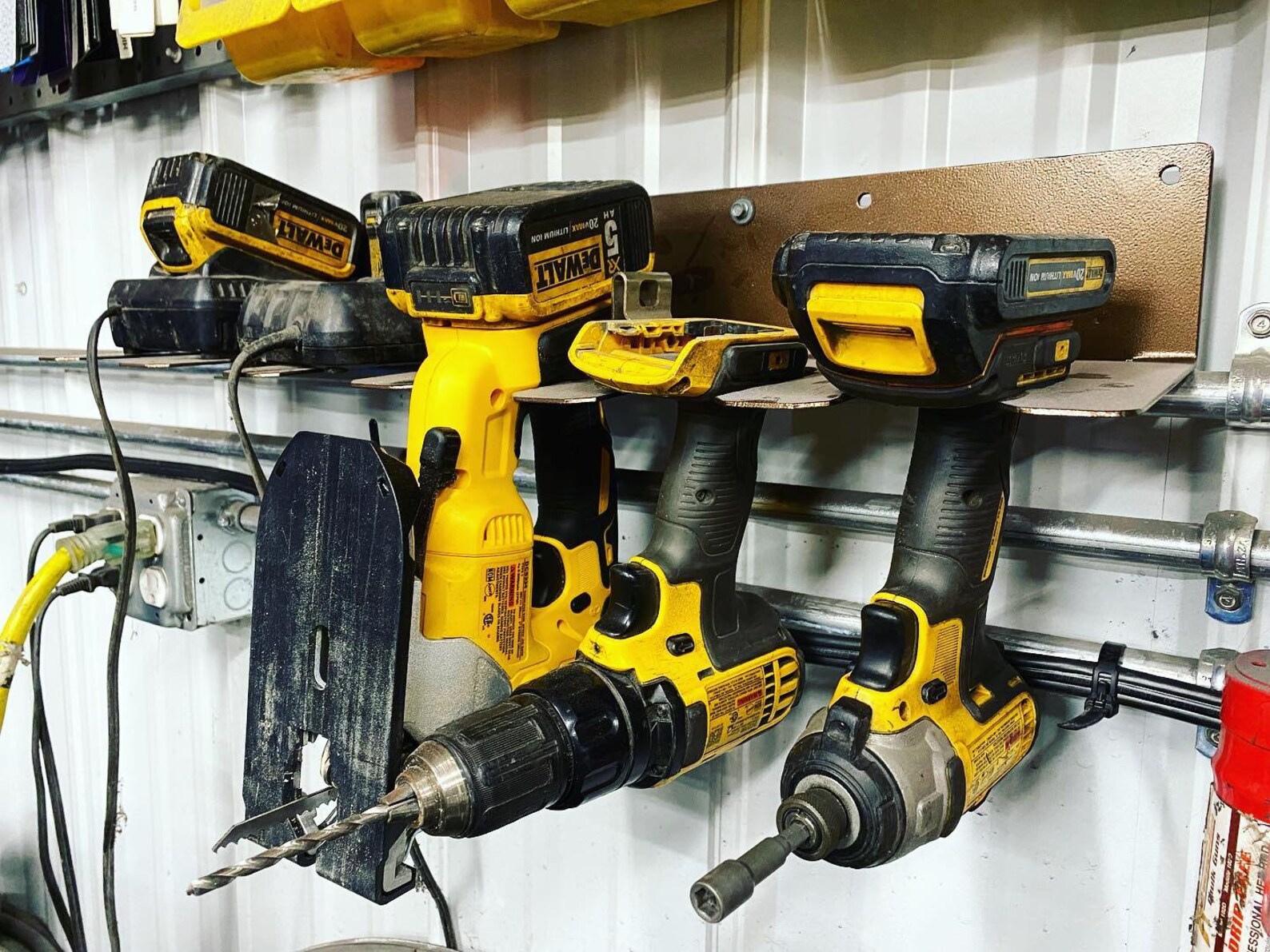 Metal Drill Hanger - Impact Hanger -shop Organization Tools - Garage ...