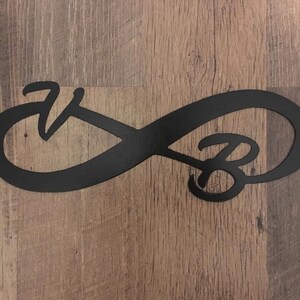 Metal Infinity Sign You and Me Sign Personalized Metal | Etsy