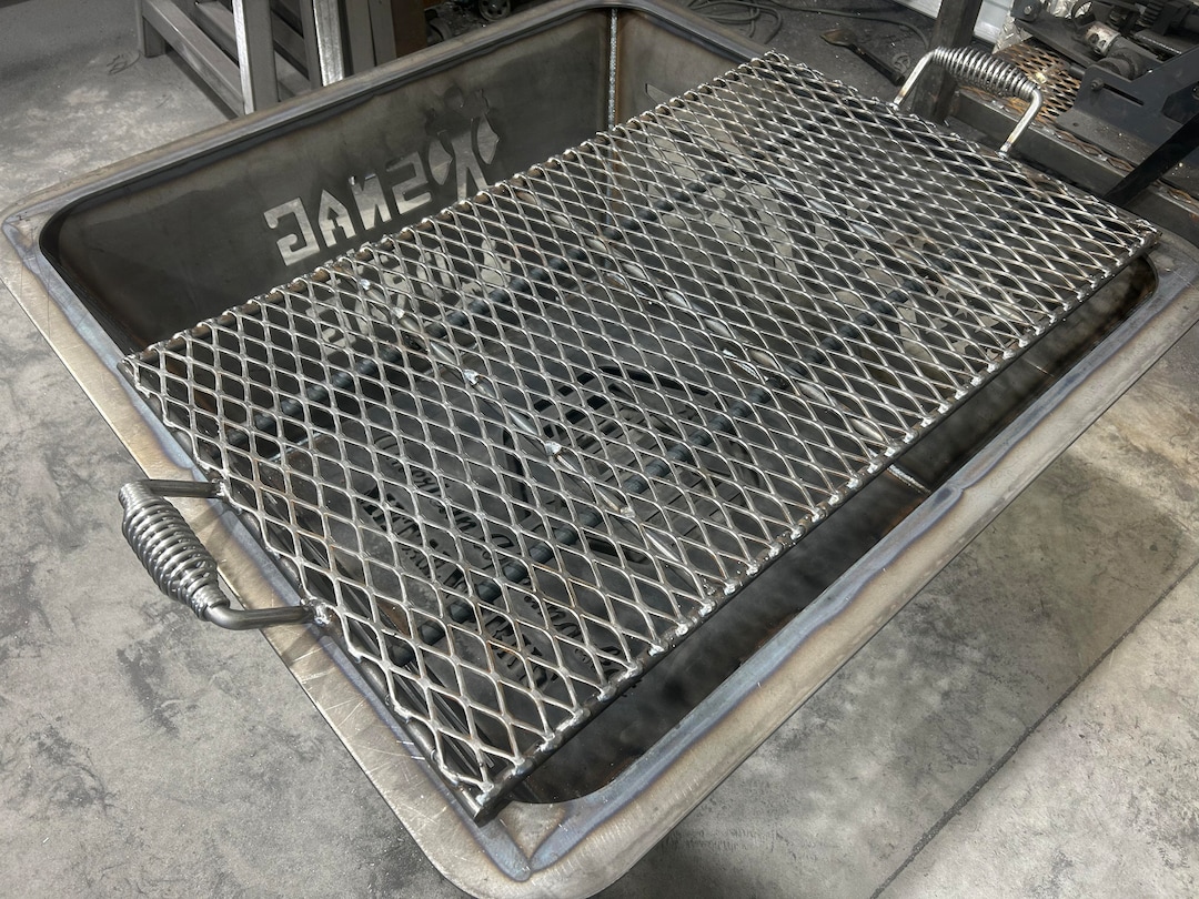 Custom Cooking Grate - Camping Grill - Open Fire Cooking Grate - Camp ...