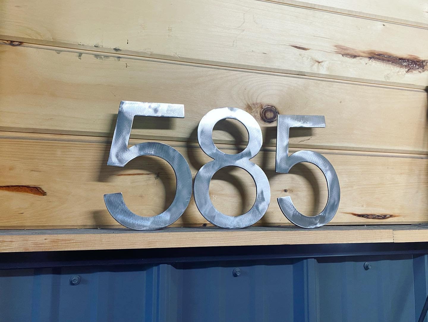 Custom Metal Address Numbers - Metal House Numbers - Address Numbers ...