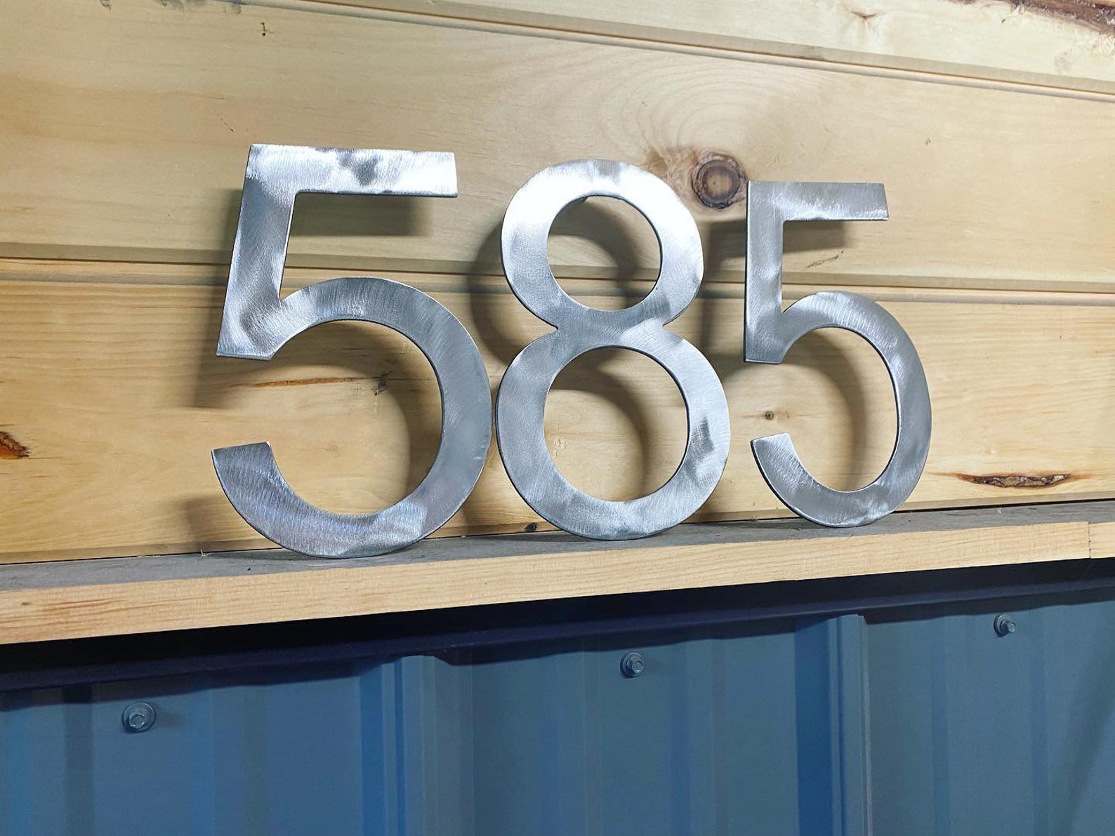 Custom Metal Address Numbers Metal House Numbers Steel - Etsy