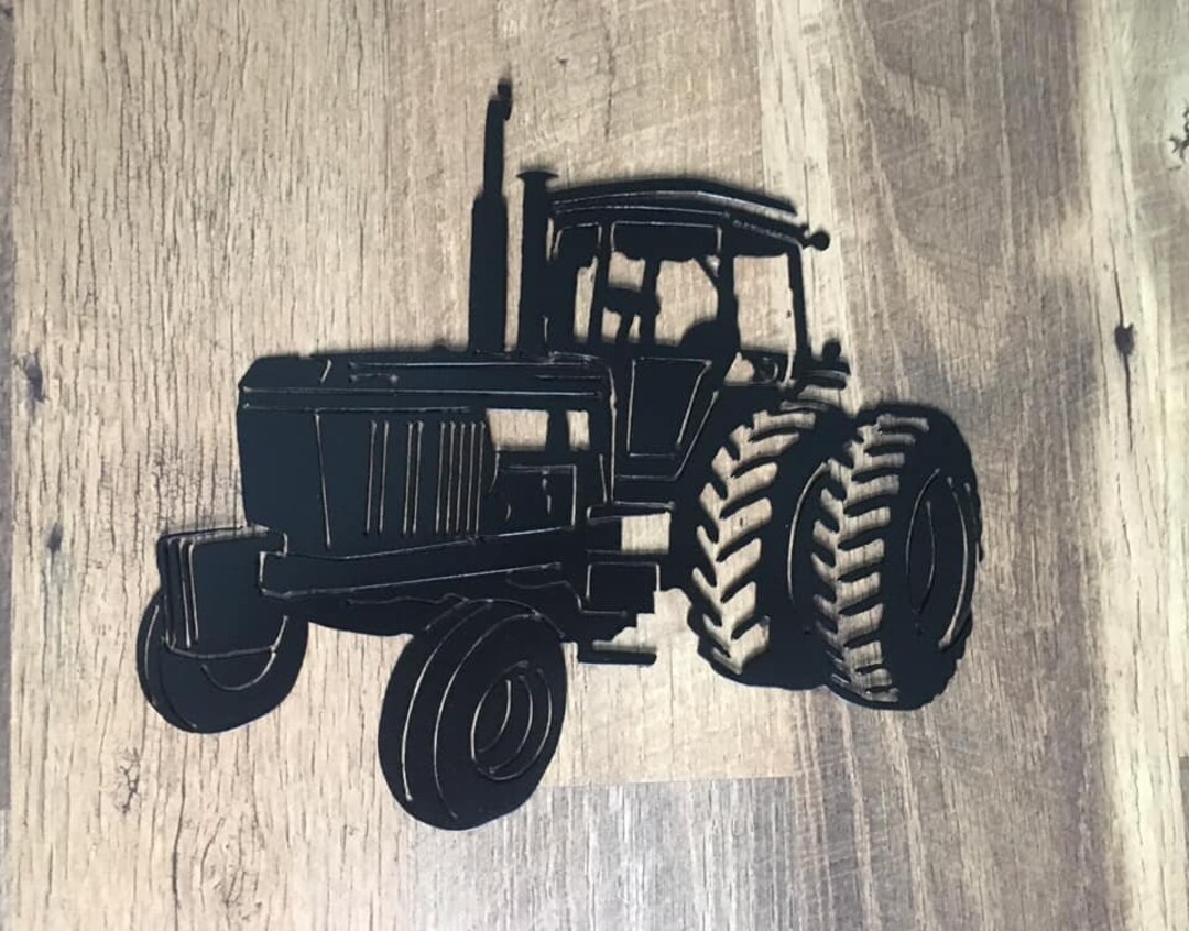 Metal Tractor Decor - Metal Farm Sign - Boy's Room Decor - Farm Decor ...