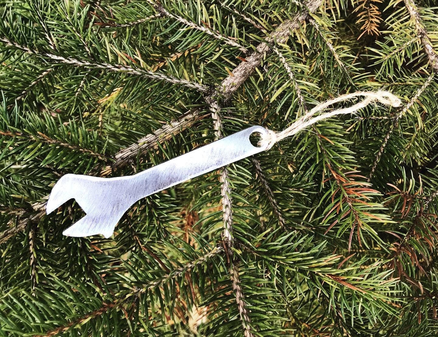 Metal Tool Ornament - Metal Wrench Ornament - Personalize With Name ...