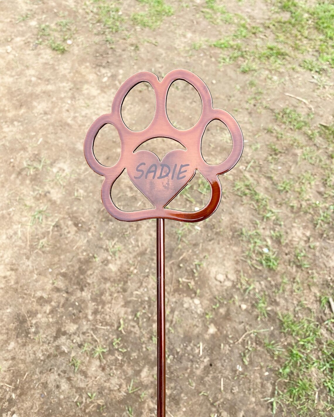 Metal Pet Memorial Stake Pet Memorial Cat Memorial Stake | Etsy