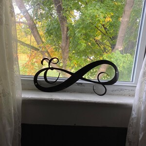 Metal Infinity Sign You and Me Sign Personalized Metal | Etsy