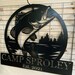 Personalized Lake Life Sign Metal Custom Lake Life Fishing - Etsy