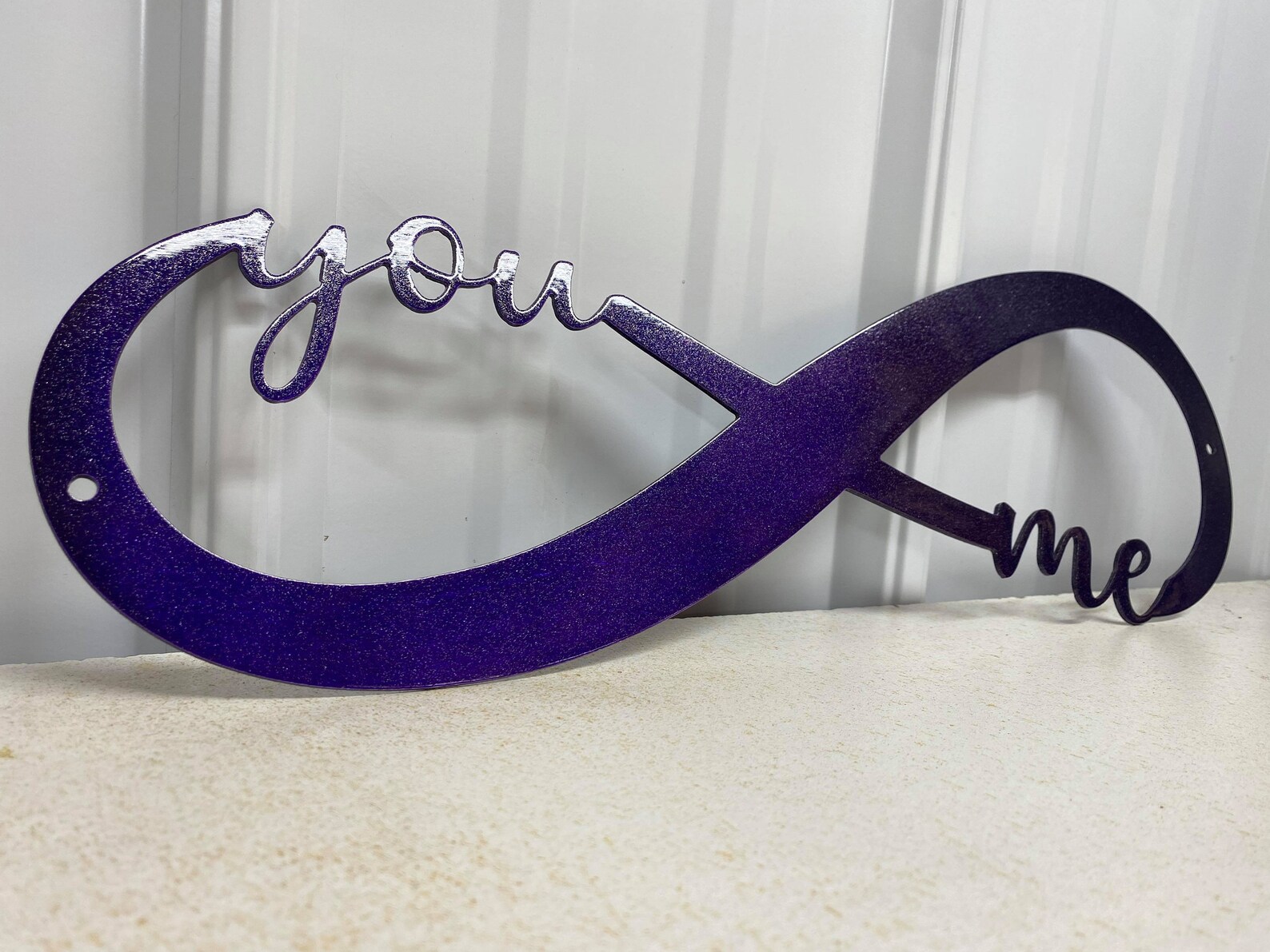 You & Me Infinity Sign Metal Infinity Sign 11th | Etsy