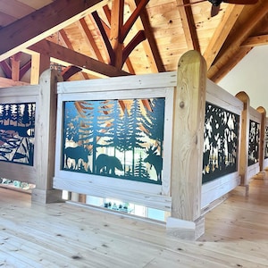 Metal Panel Inserts - Decorative Steel Panel Inserts - Metal Privacy ...