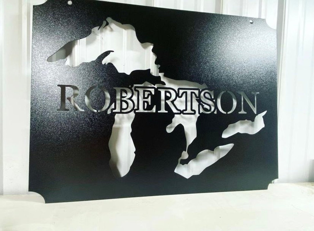 Great Lakes Metal Sign - Personalized Great Lakes Sign - Great Lakes ...