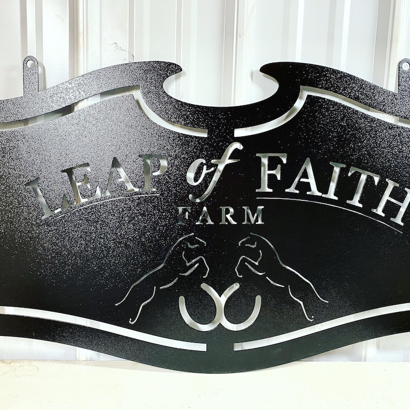 Hanging Metal Sign - Etsy