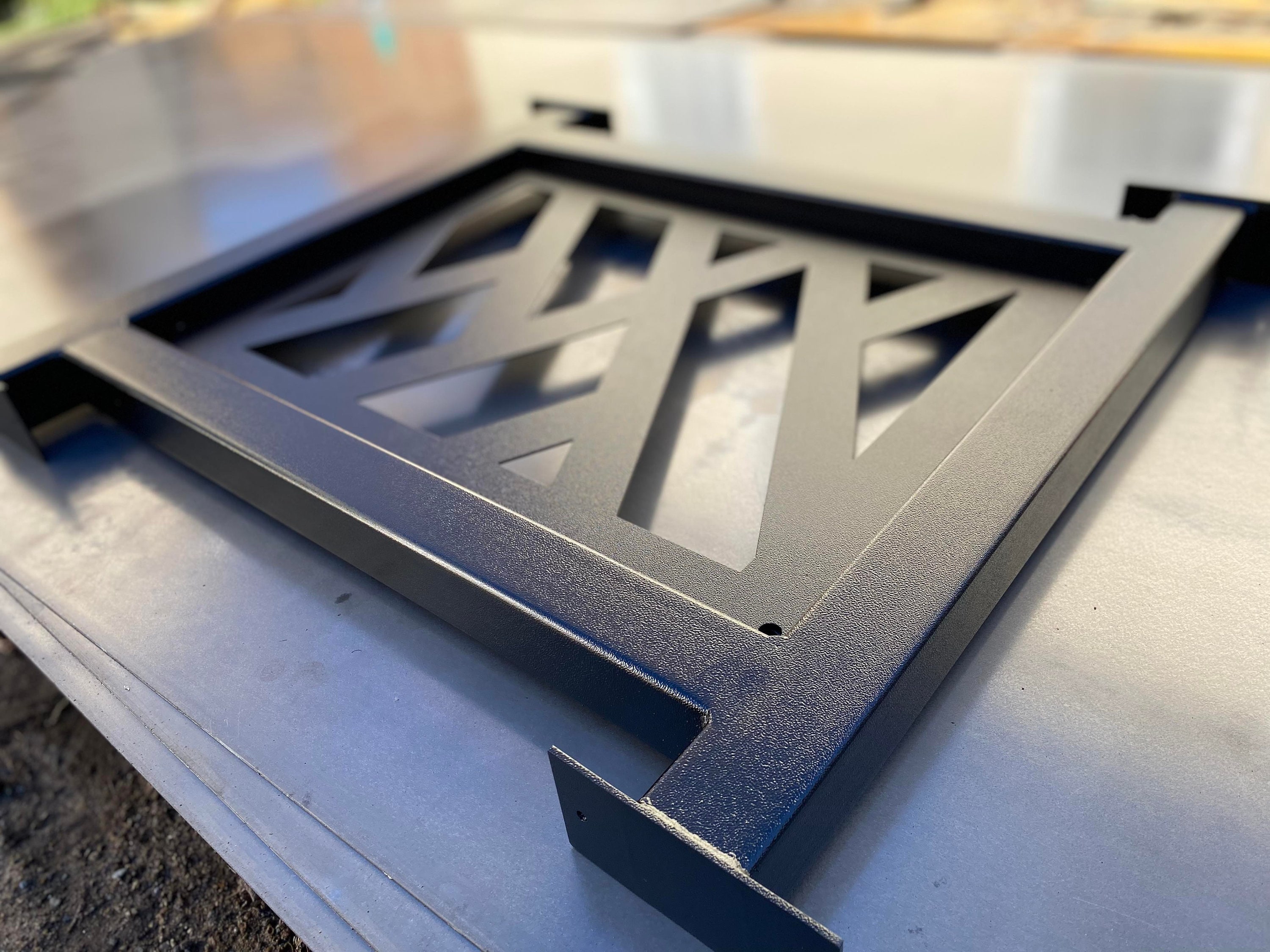 Custom Made Aluminum Railing Inserts Custom Privacy Screens - Etsy