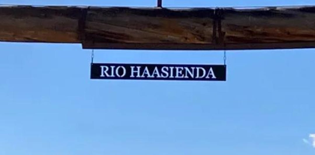 Personalized Hanging Driveway Sign - Ranch Gate Sign - Custom Entry Way ...