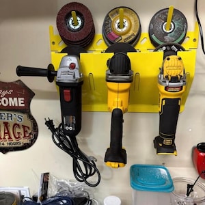 4.5" Angle Grinder Tool Holder - Grinding Tool Organization - Shop ...