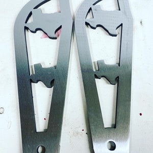 Custom Steel BBQ Smoker Handle - Firebox Handle -smoker Door Handle ...