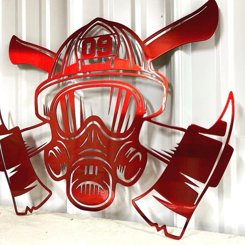 Firefighter Sign - Etsy