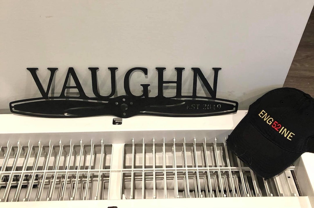 Personalized Aviation Sign - Personalzied Metal Pilot Sign - Metal Wall ...