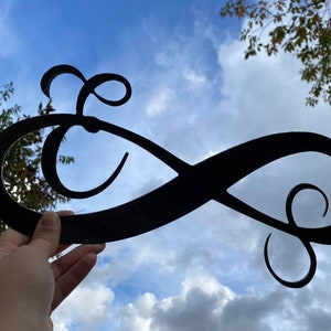 Metal Infinity Sign You and Me Sign Personalized Metal | Etsy