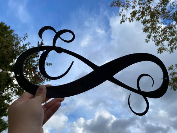 Metal Infinity Sign You and Me Sign Personalized Metal | Etsy