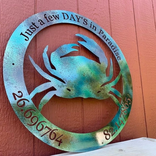 Crab Sign - Etsy