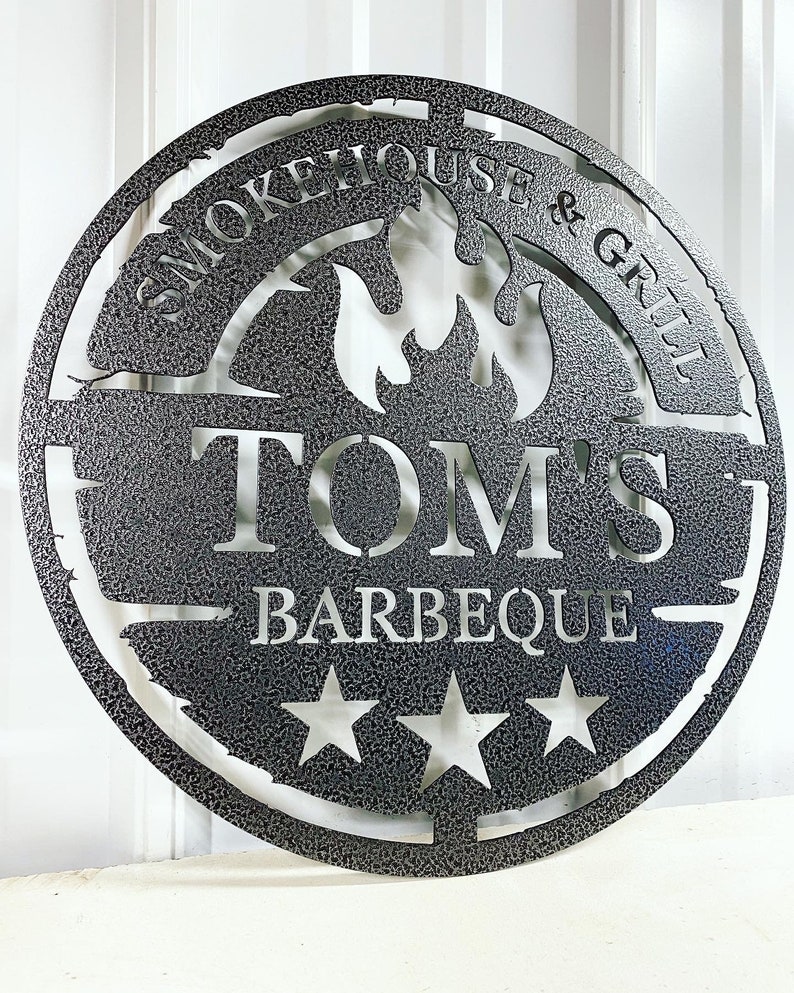 Personalized Metal Grilling Sign Metal Grill Sign Metal - Etsy