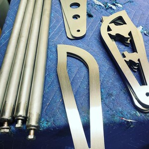 Custom Steel BBQ Smoker Handle - Firebox Handle -smoker Door Handle ...