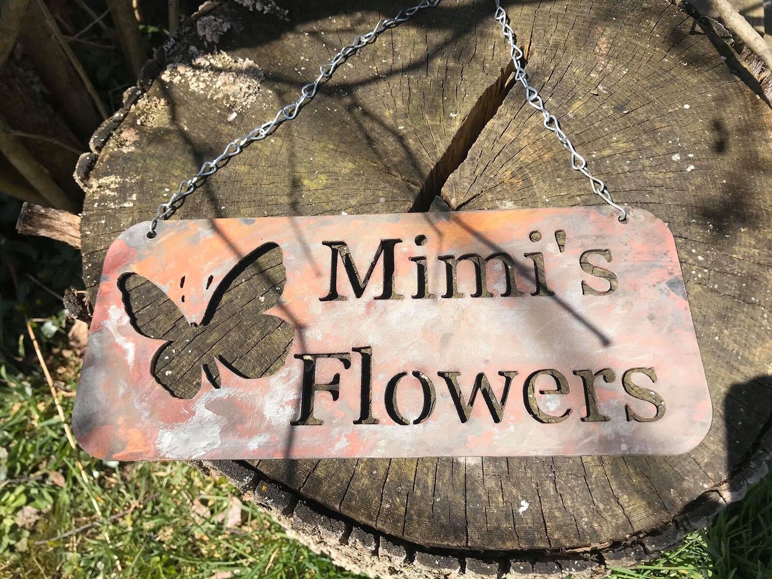 Personalized Garden Sign Personalized Metal Garden Decor - Etsy